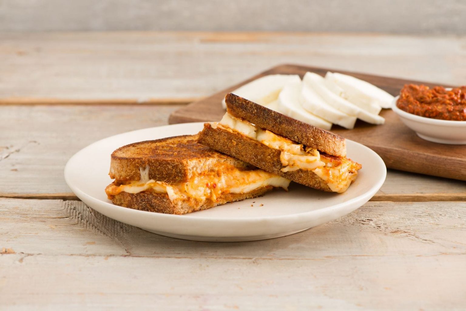 Moroccan Harissa And Halloumi Grilled Cheese | SupHerb Farms